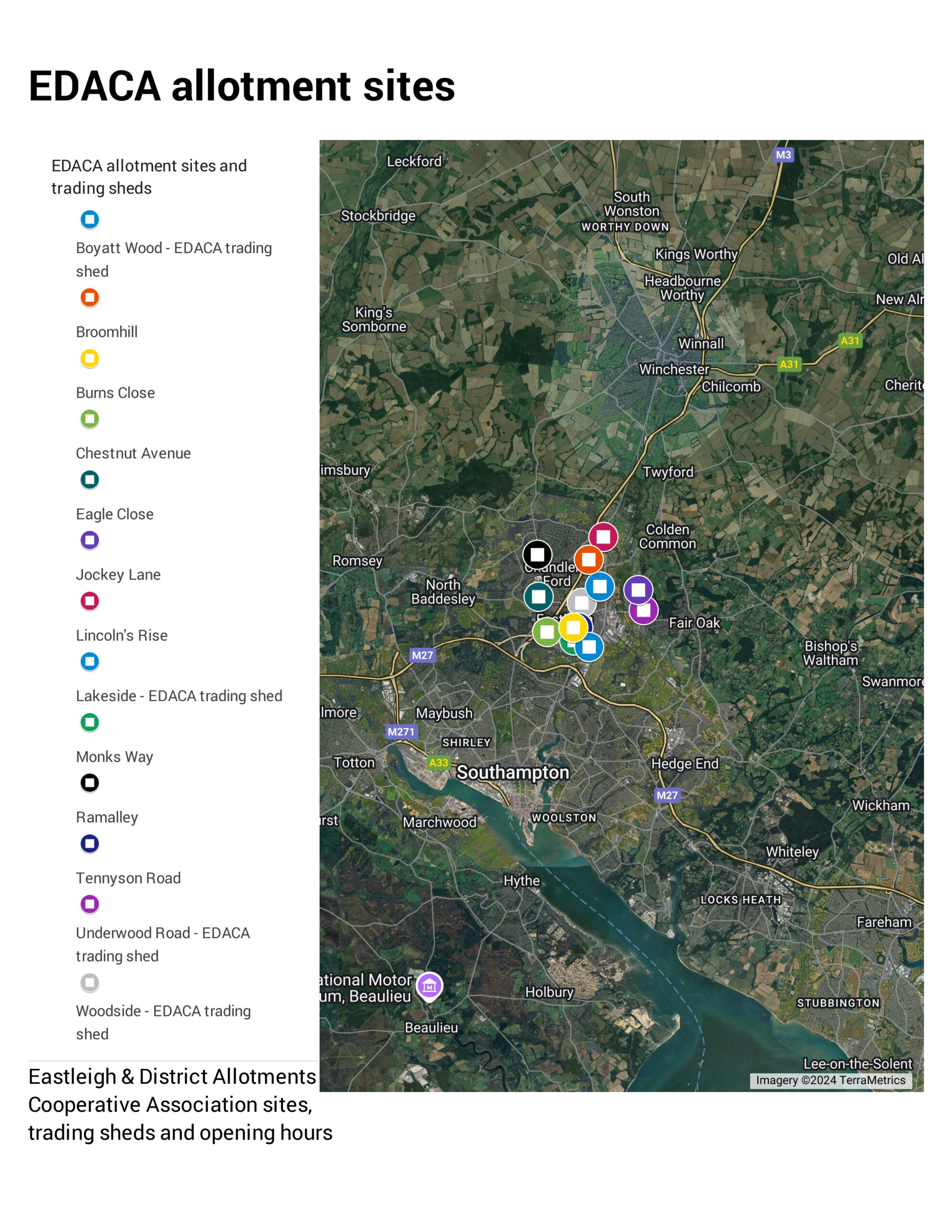 Allotment sites – EDACA